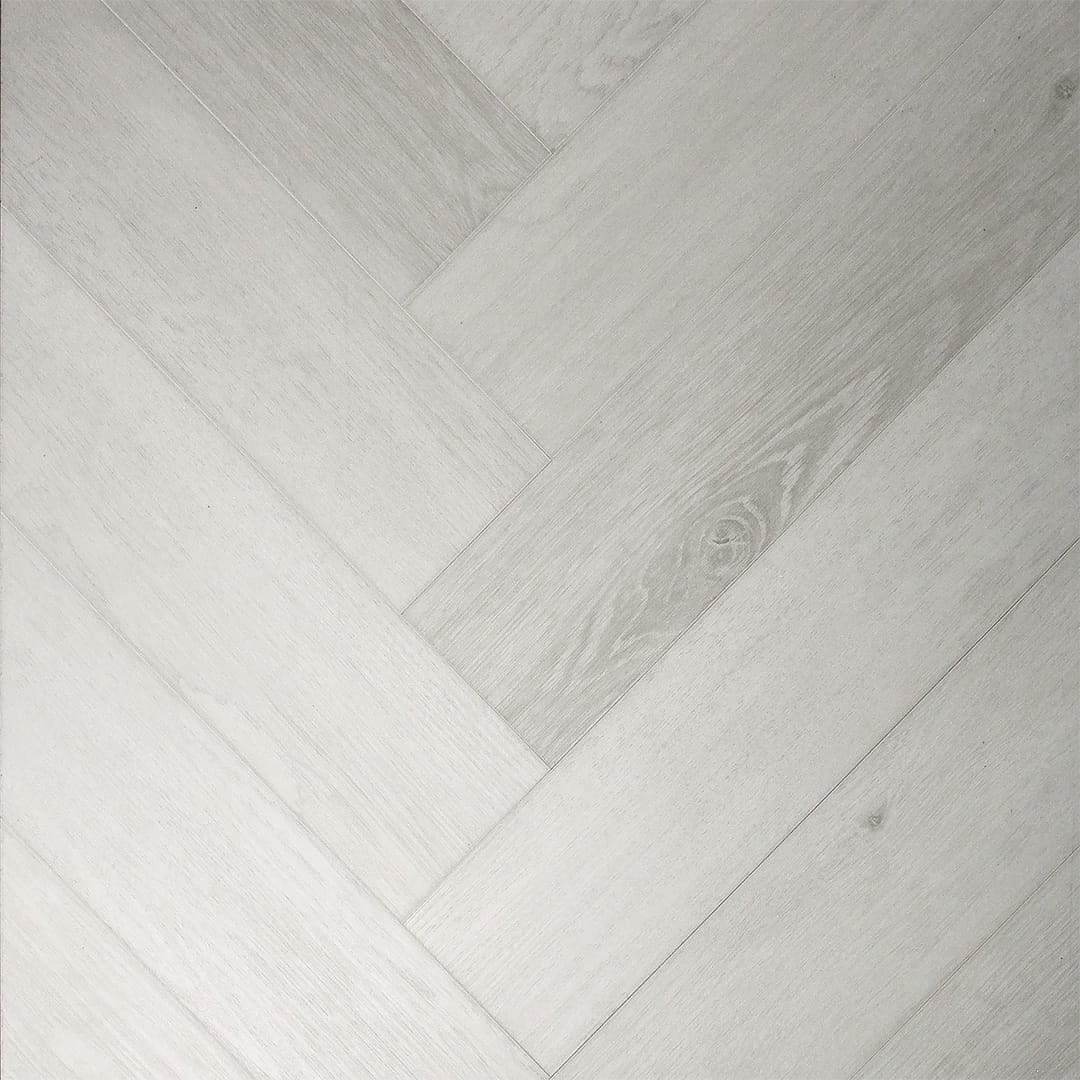 Editions Herringbone Hampton Grey - Pro-Tek™ Luxury Click Vinyl Flooring
